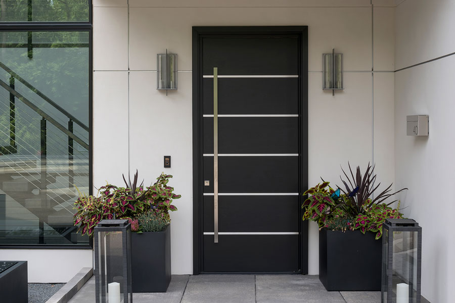 Hurricane Rated Front Doors Stock And Custom Modern Door By Glenview