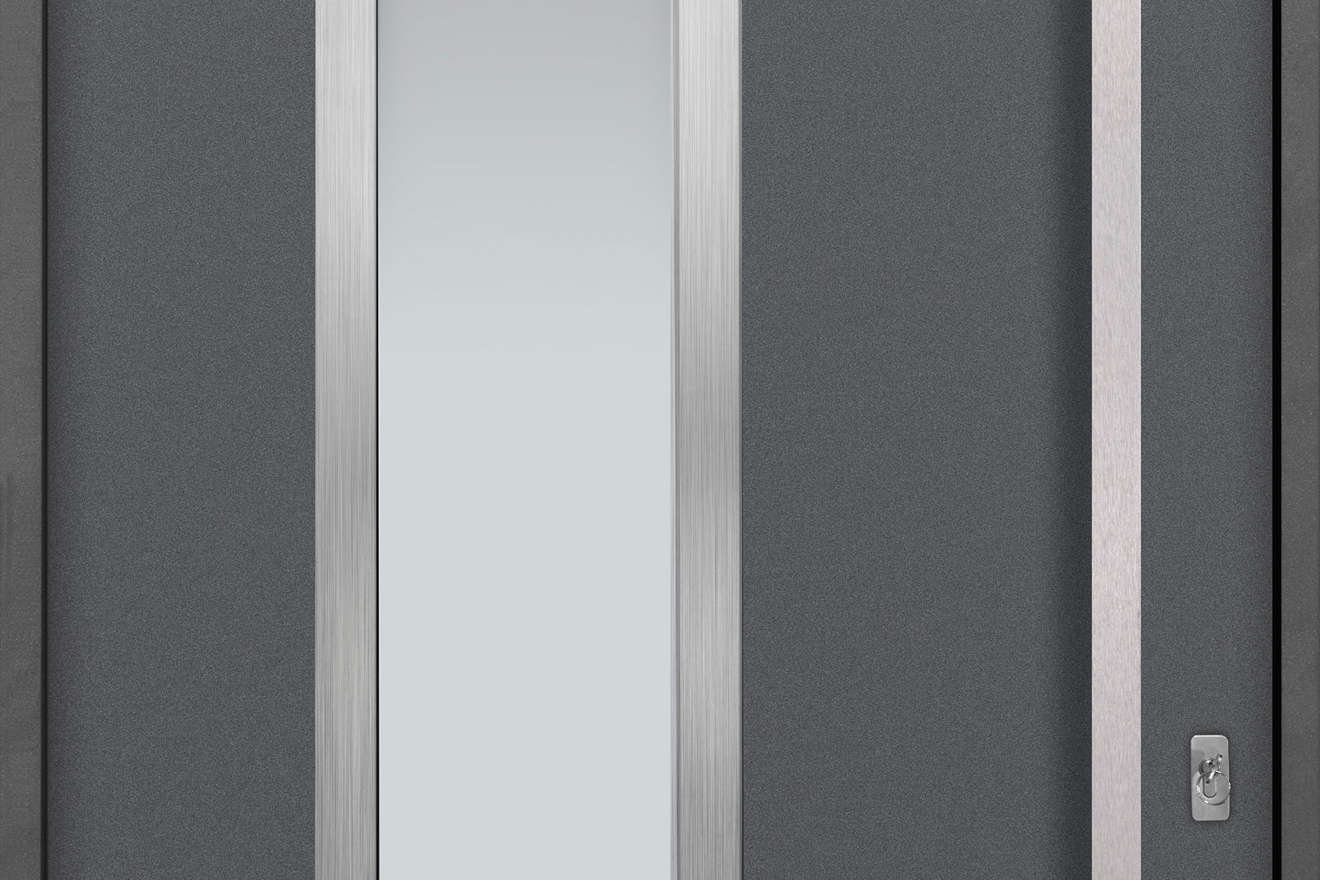 Aluminum Front Door - Custom - Single - Euro Technology with Exterior ...