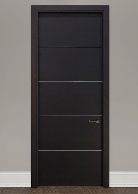 MODERN INTERIOR DOORS, Wood Veneer Solid Core, Contemporary Custom ...